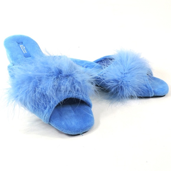 EZ-STEP | Shoes | Ezstep Blue Soft Comfort Home Fashion Slippers | Poshmark